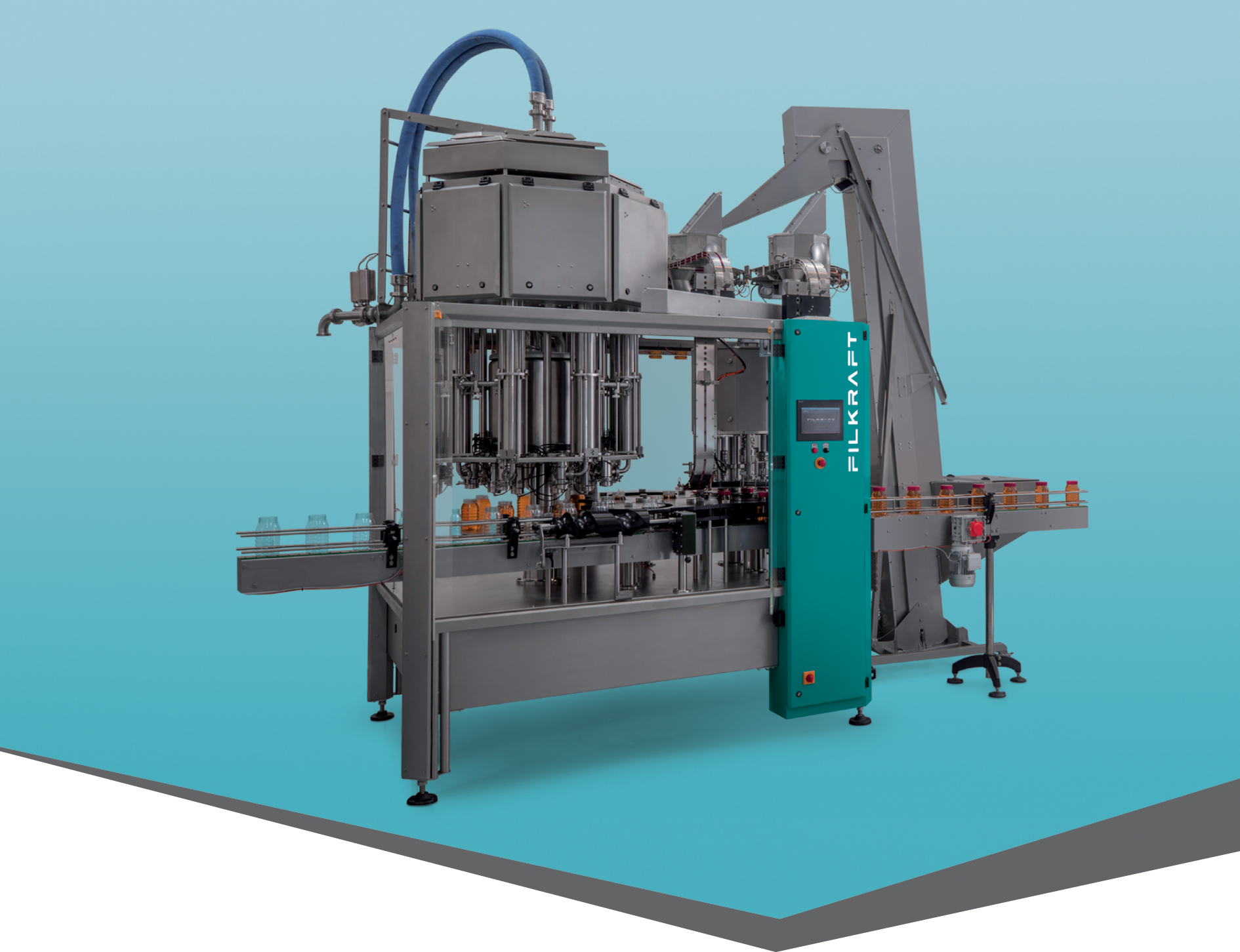 K200P Piston Filling & Capping Machine