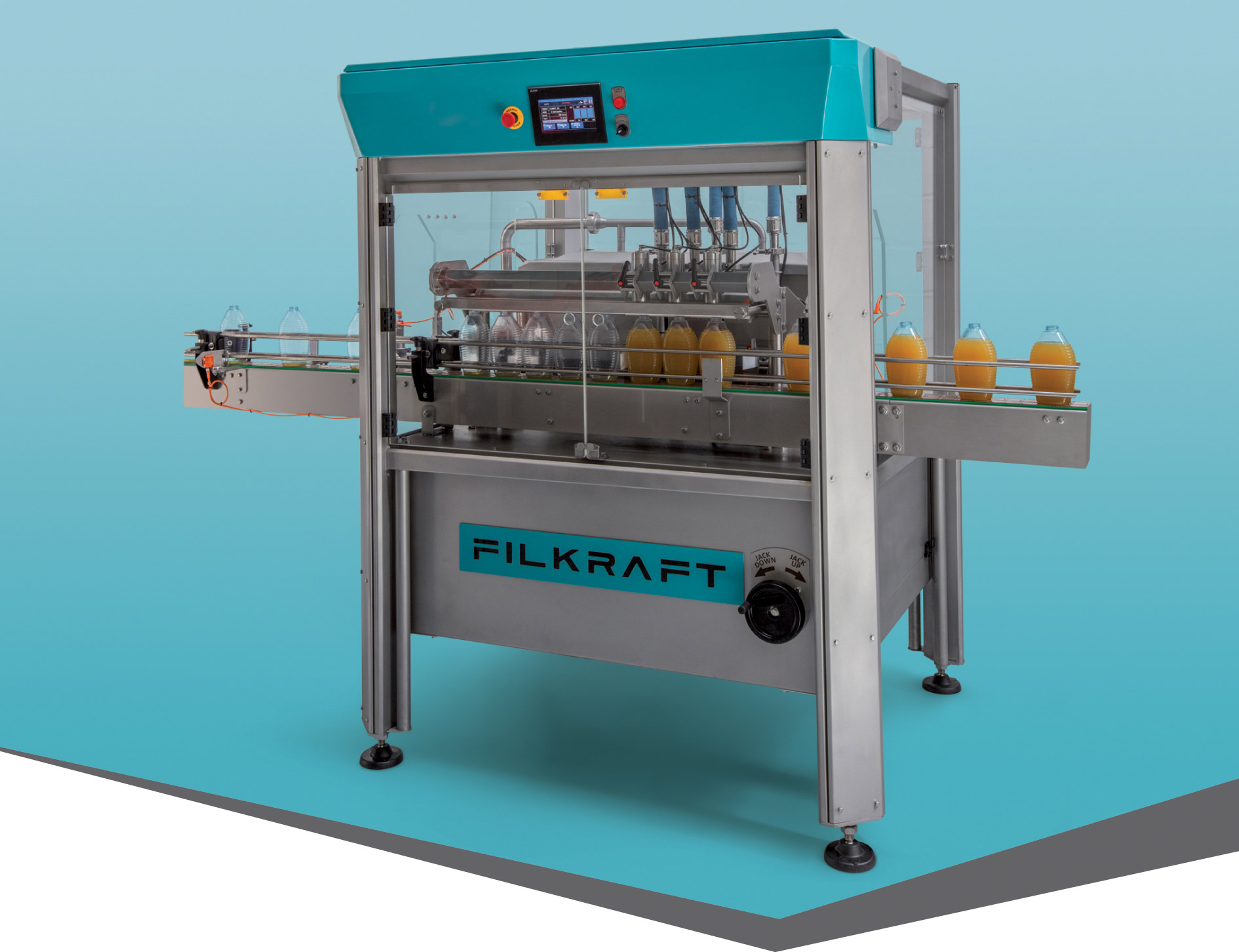 K600 Linear Pump Filling Machine - Precision & Versatility