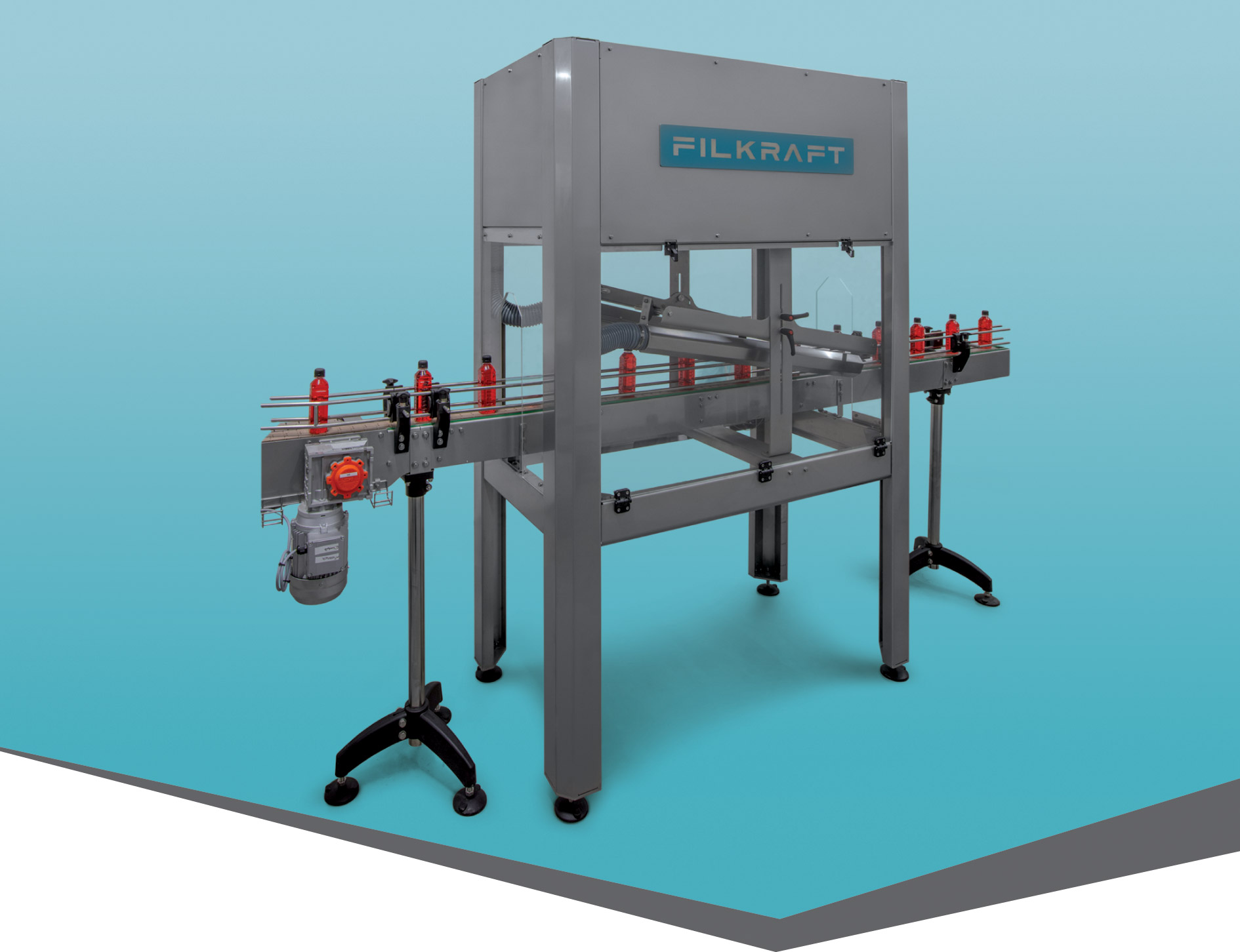 Linear Bottle Drying Machine — Filkraft